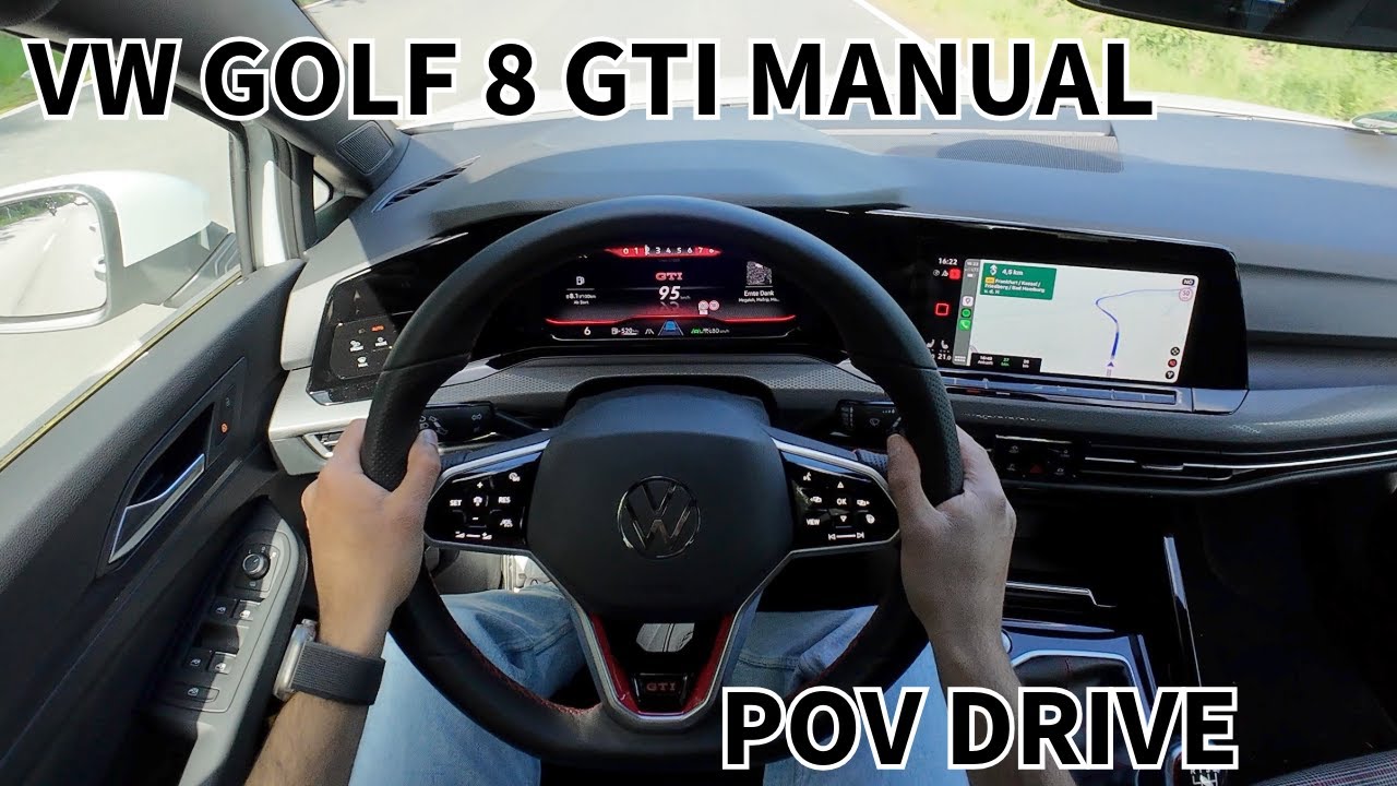 GOLF 8 GTI MANUAL POV DRIVE | WONDERFUL ROADS | 4K - YouTube