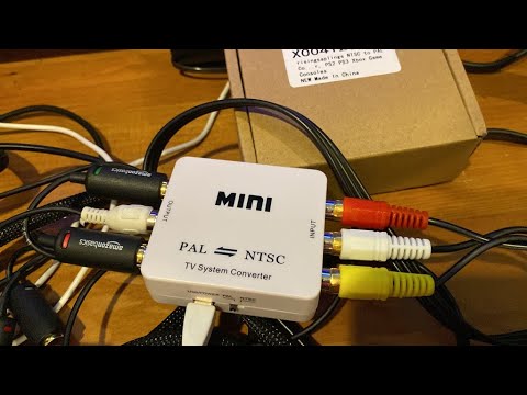 NTSC to PAL Converter Kit TV Converter PAL to NTSC Bi-Directional TV ...