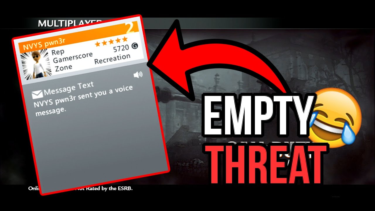 Xbox Hacker Threatens Me then does NOTHING (The Downfall of NVYS pwn3r ...