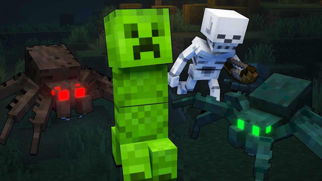I made some vanilla mobs better! - YouTube