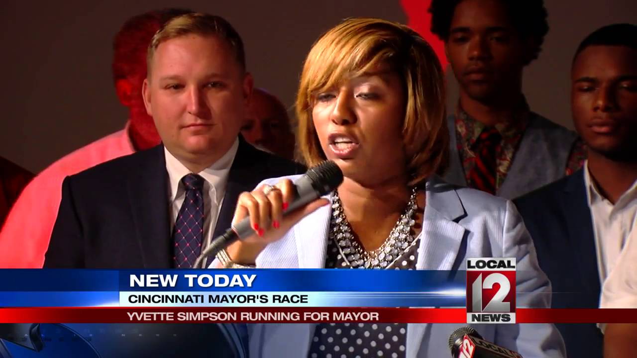 Yvette Simpson throws her hat in the ring for Cincinnati mayor - YouTube