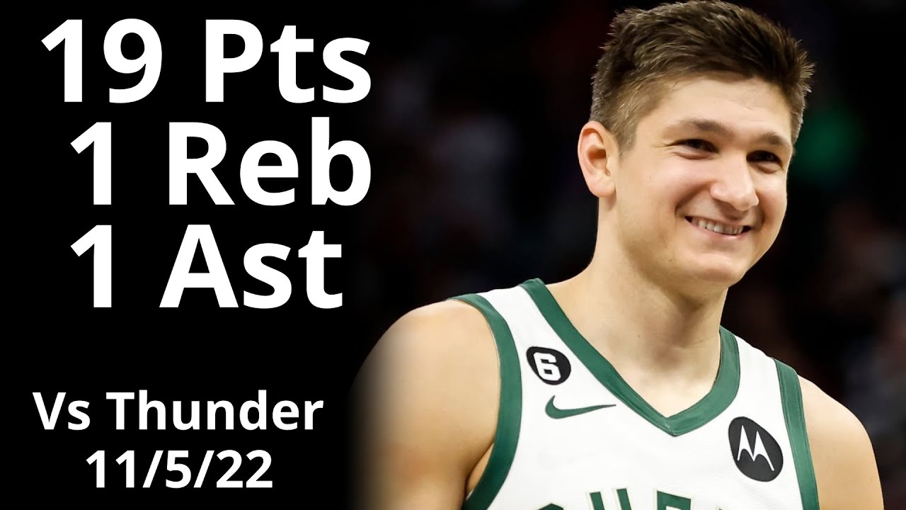 Grayson Allen 19 Points vs Thunder Highlights - YouTube