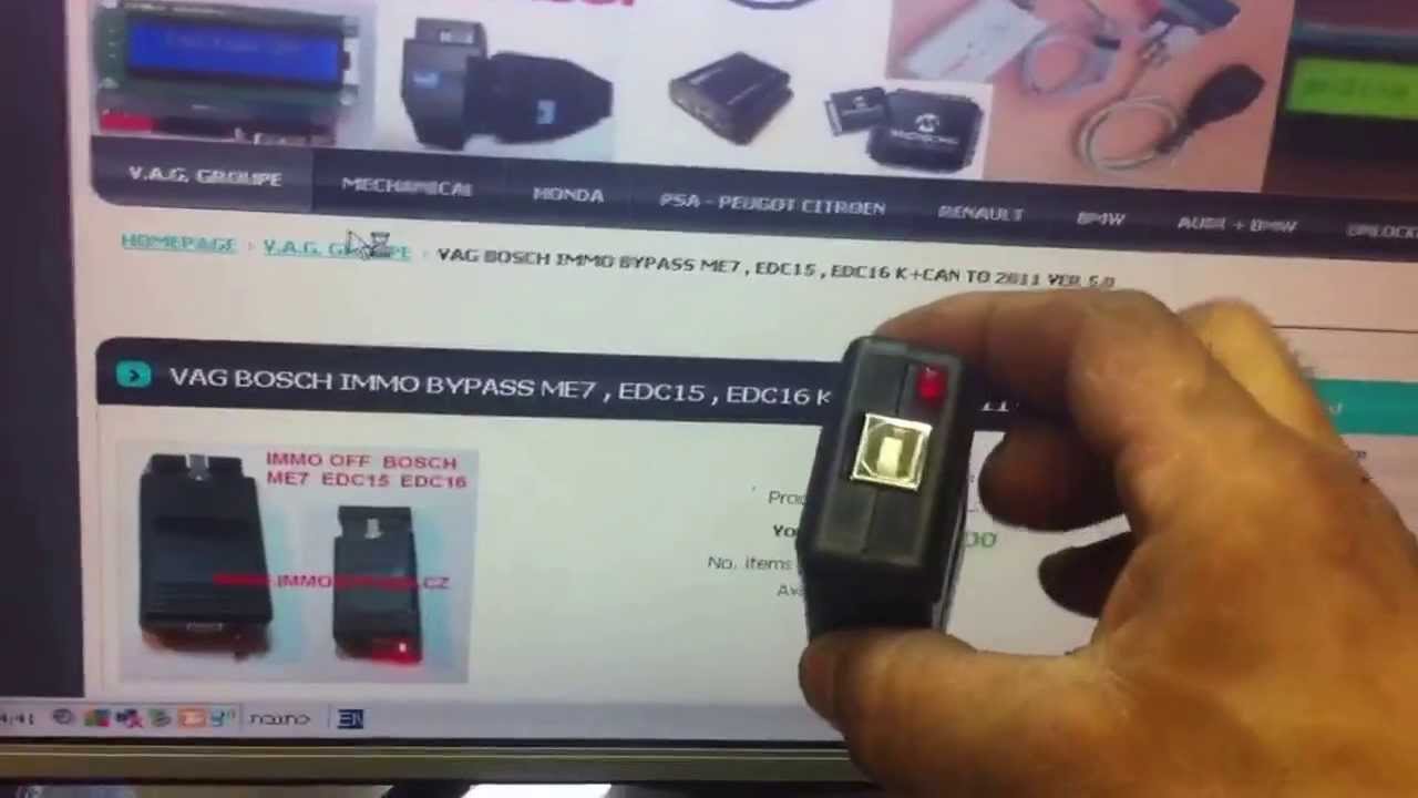 immobypass vag skoda audi bmw key programmer NOT WORKING DEVICE ...
