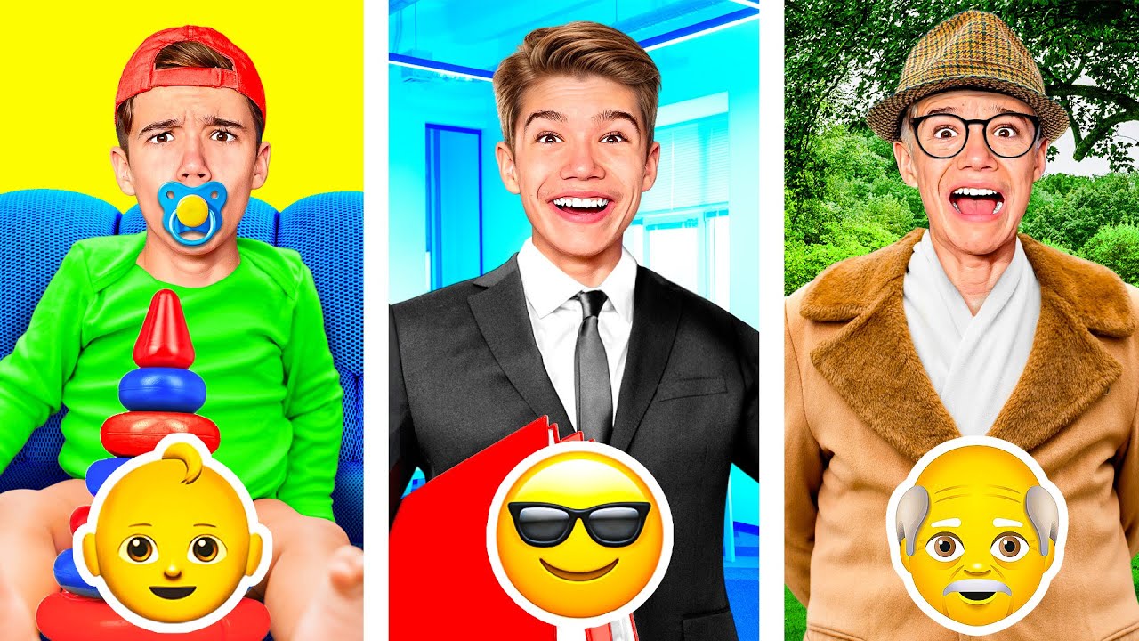A CHILD, AN ADULT and AN OLD MAN CHALLENGE! - YouTube