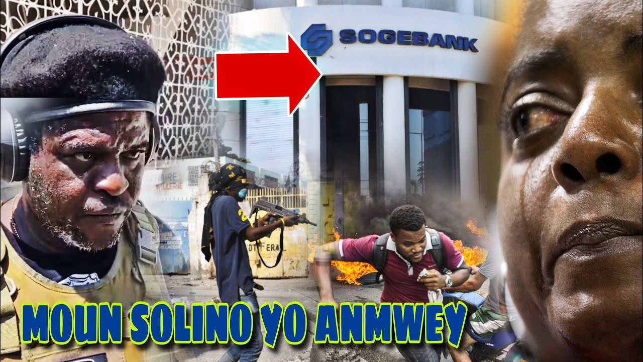 BARBECUE ATAKE SOGEBANK MOUN SOLINO YO NAN GWO PWOBLÈM - YouTube