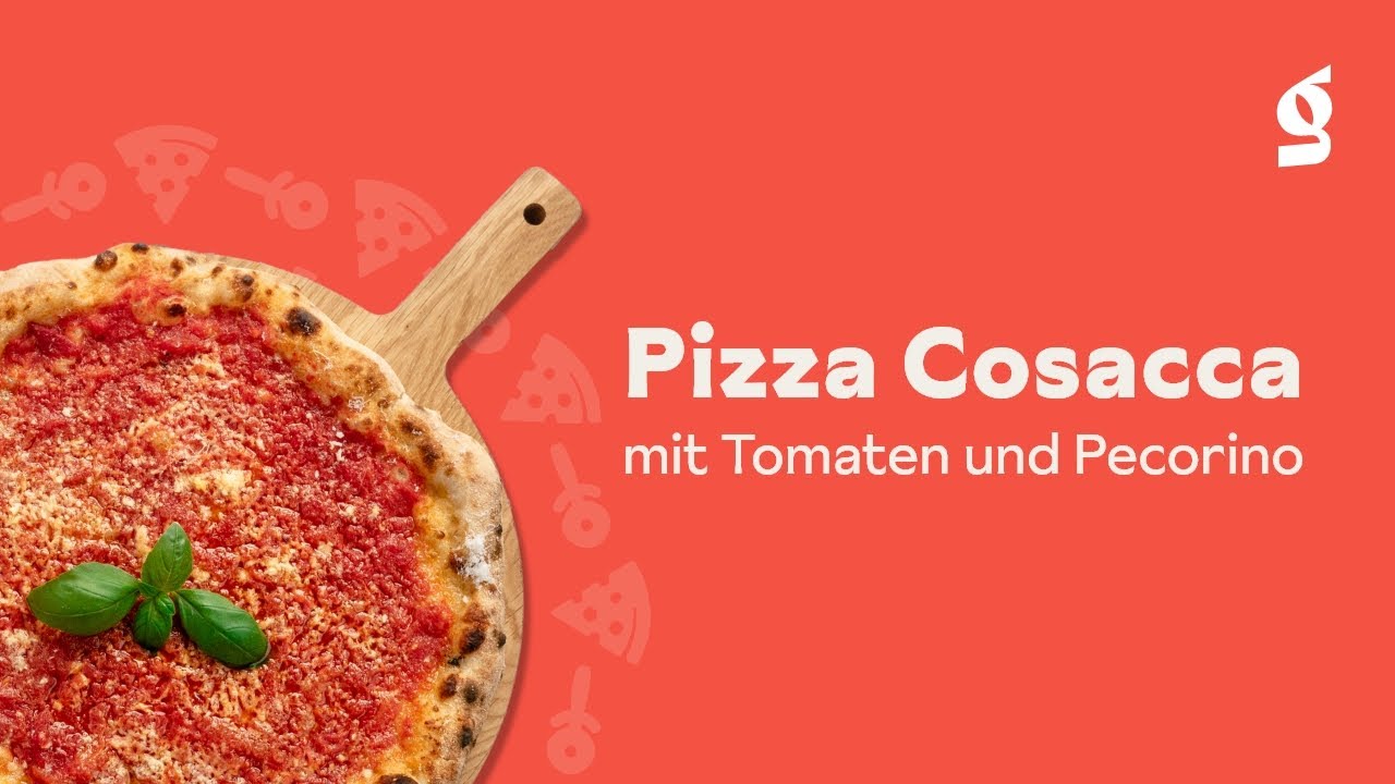 Pizza Cosacca mit Tomaten und Pecorino (älter als die Margherita) - YouTube