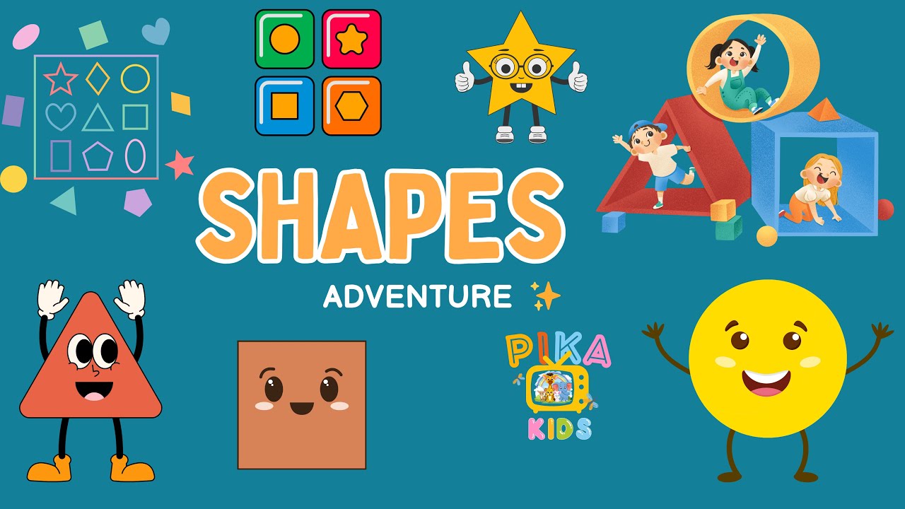 5 Fun Shapes That Make Learning a Breeze! - YouTube