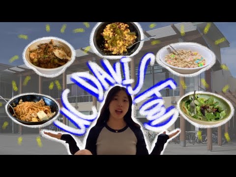 UC DAVIS FOOD | Review of Dining Hall Food at Uc Davis !