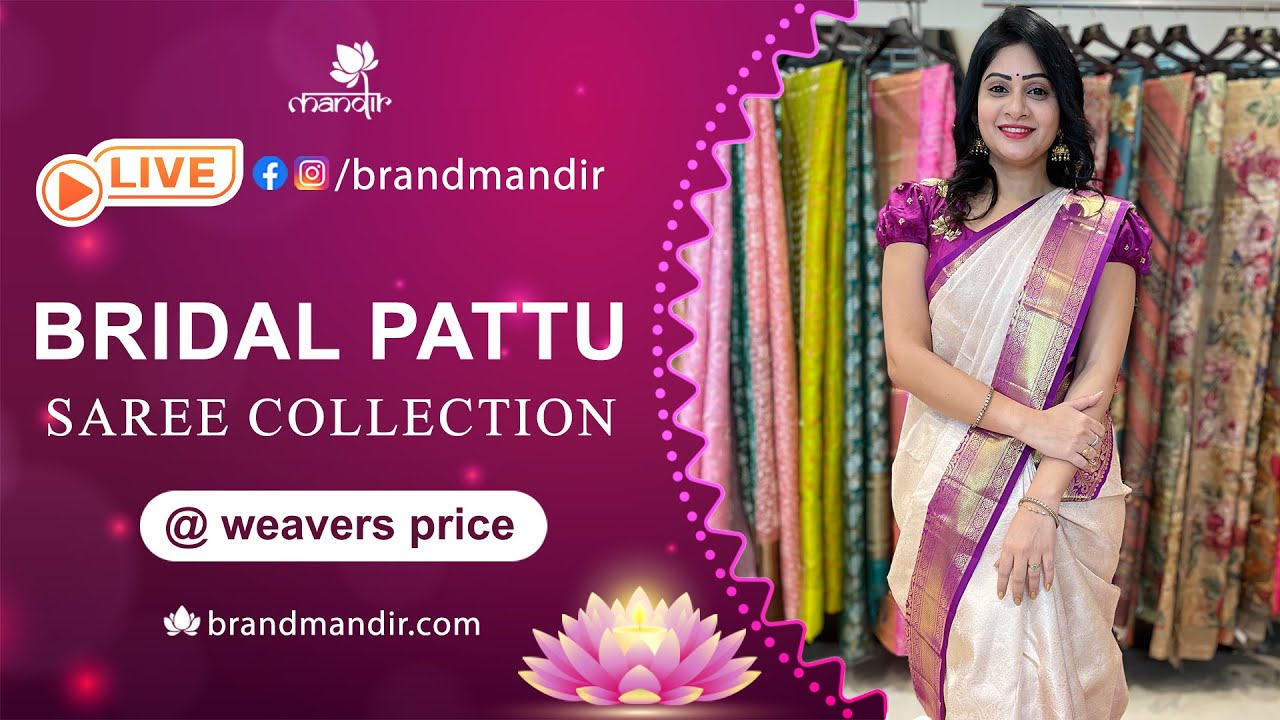 Bridal Pattu Sarees Collection at Weavers Price FOR 24Hours Only ...