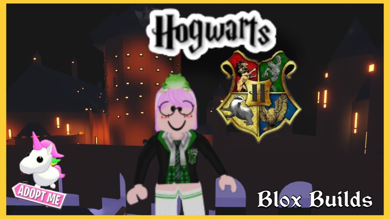 🪄 HOGWARTS no ADOPT ME!🧙‍♂️ Castelo do Harry Potter!🏰 #playadoptme # ...
