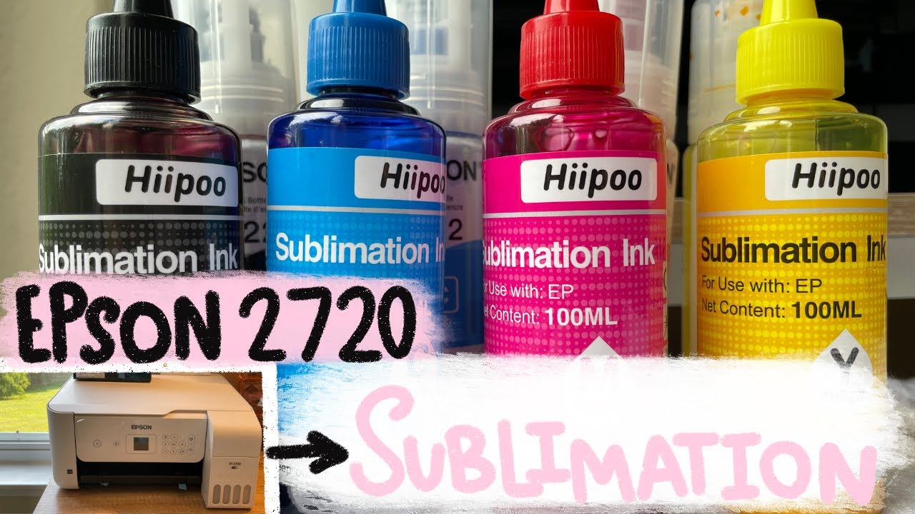 CONVERTING EPSON 2720 PRINTER for SUBLIMATION: Quick Tutorial - YouTube