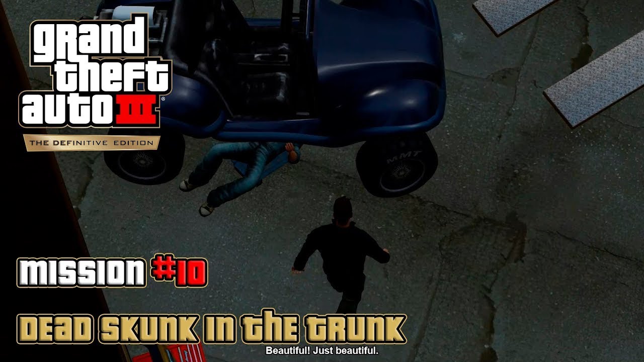 Dead Shunk In The Trunk | GTA III DEFINITIVE EDITION Gameplay #10 - YouTube