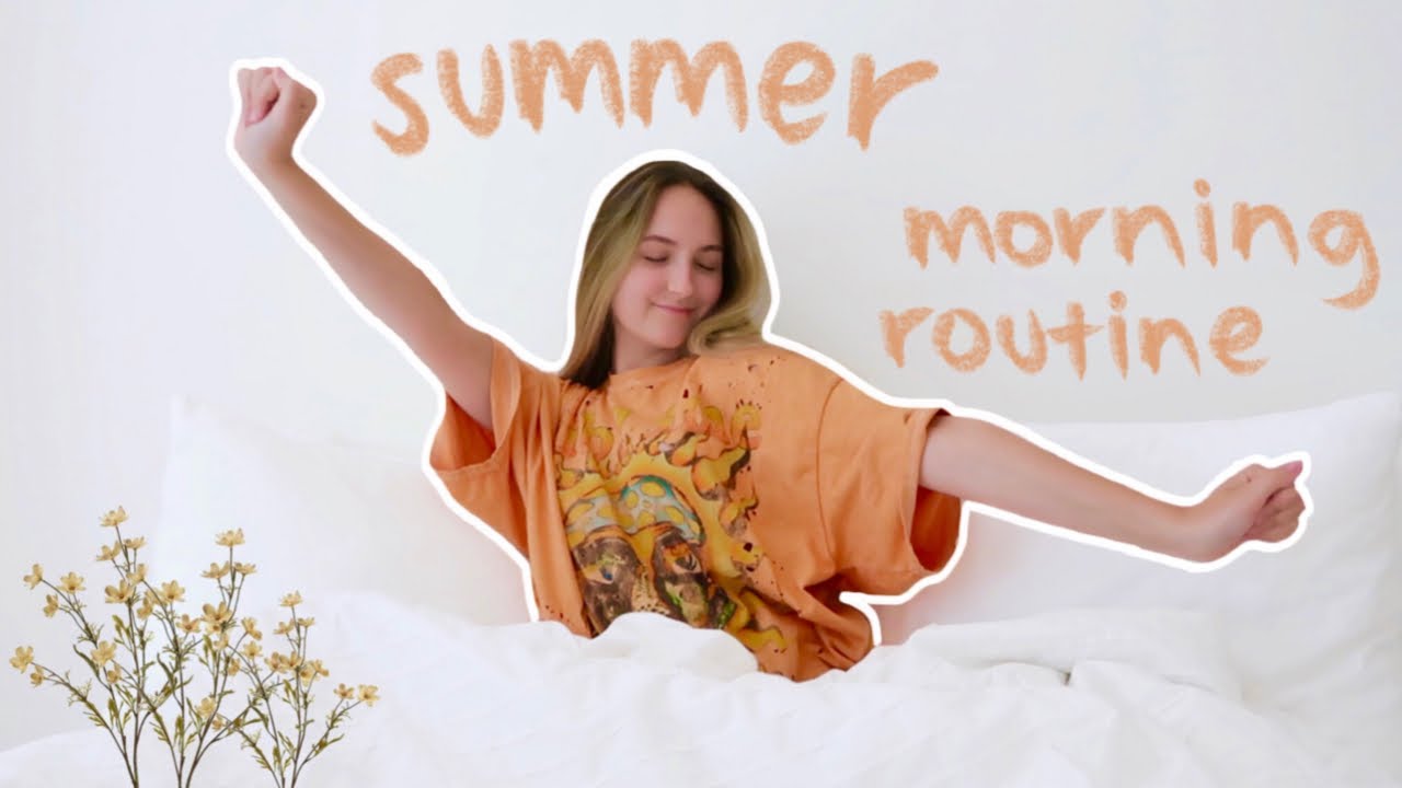 MY 8AM PRODUCTIVE SUMMER MORNING ROUTINE 2020 - YouTube