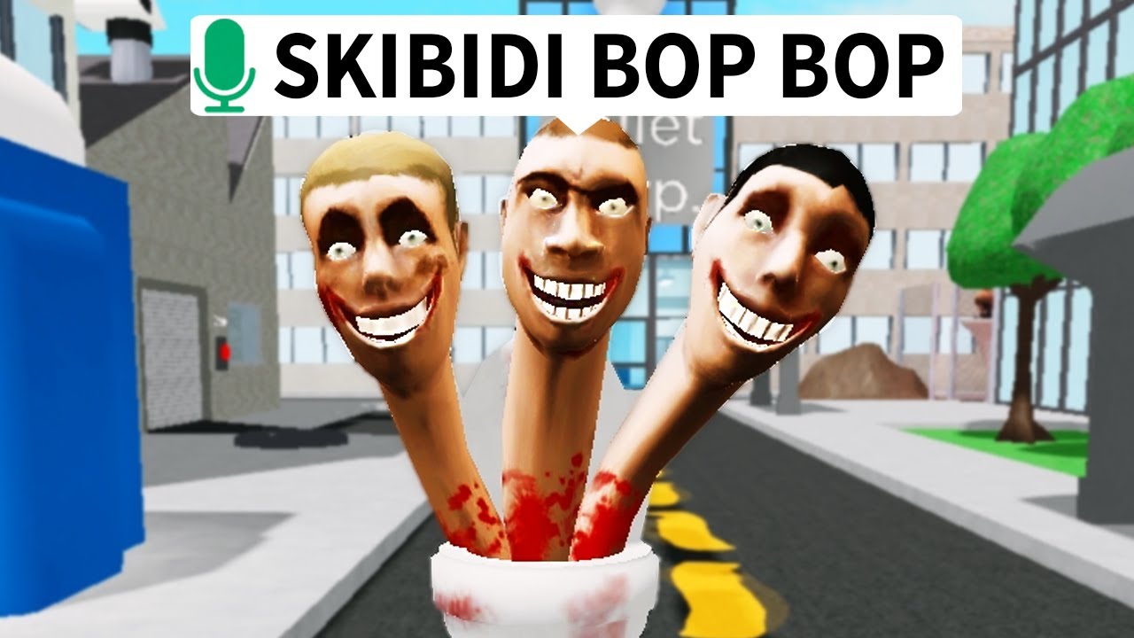Trolling As A Skibidi Toilet On Roblox Voice Chat Youtube