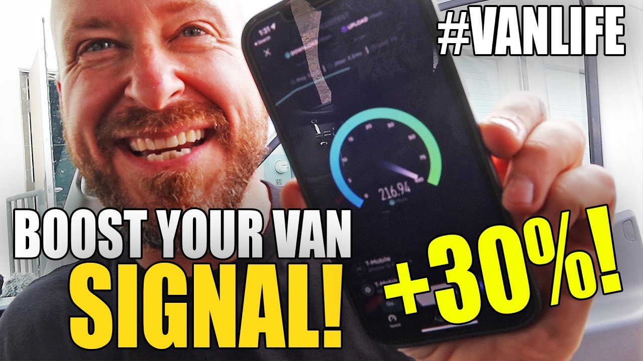 Best Van Life Signal Booster | BOOST your Cell and WiFI signal +30% on ...