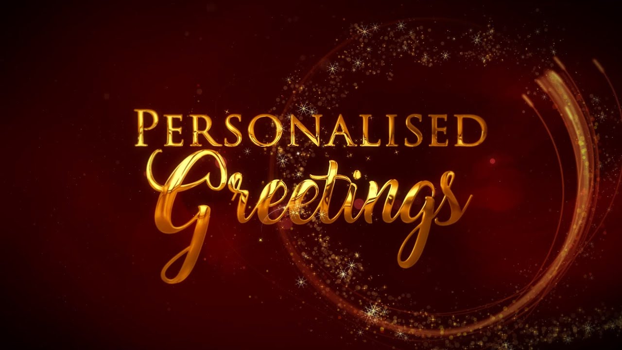 Personalised Greetings from Santa! - YouTube