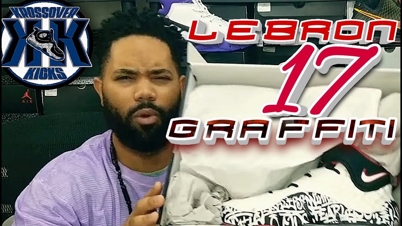 Nike Lebron 17 "Graffiti" |Unboxing+ OG Lebron 4 Comparison + Review ...