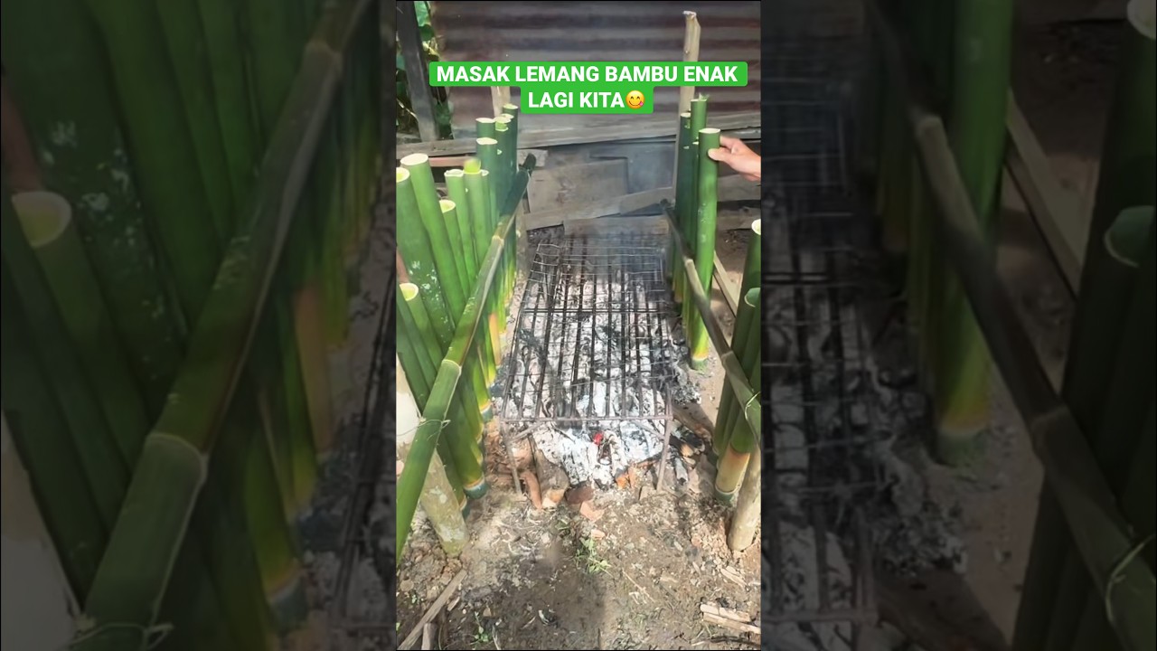 MASAK LEMANG BAMBU II MASAK TRADISIONAL BIKIN ENAK😋 - YouTube