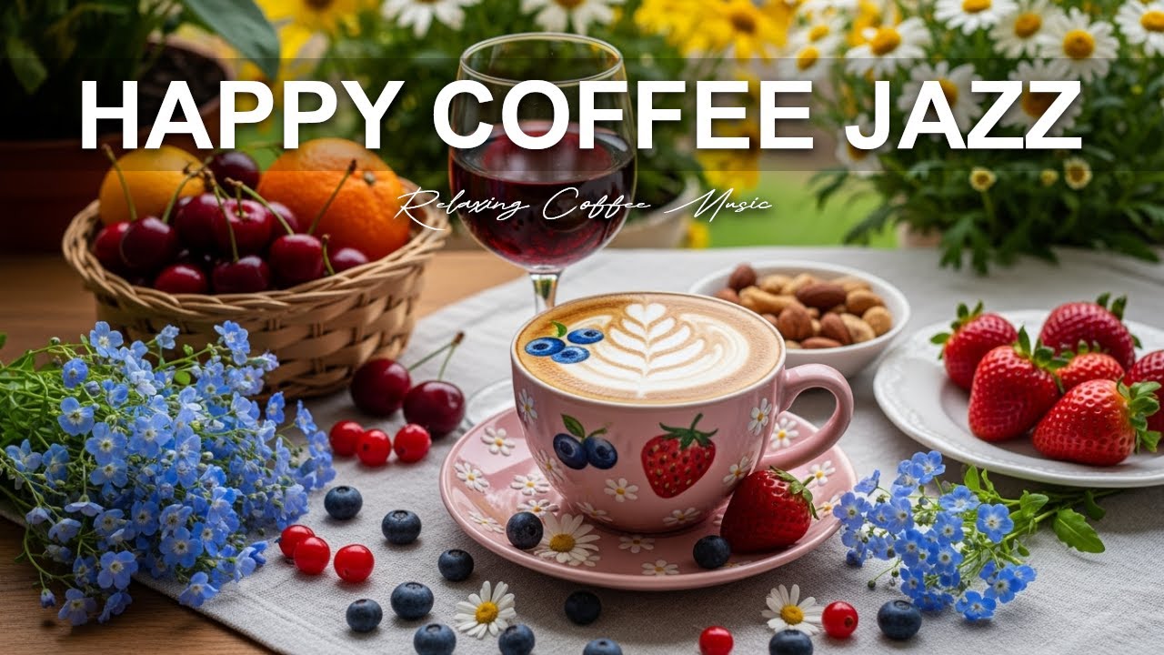 Happy Coffee Jazz Music | Relaxing Coffee Music & Sweet Bossa Nova ...