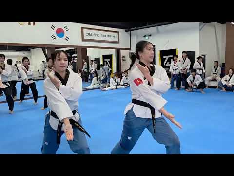 Bài quyền số 9 thi lên 2 đẳng Koryo Poomsae (Triều Tiên quyền) huyền đai đệ nhị đẳng Taekwondo