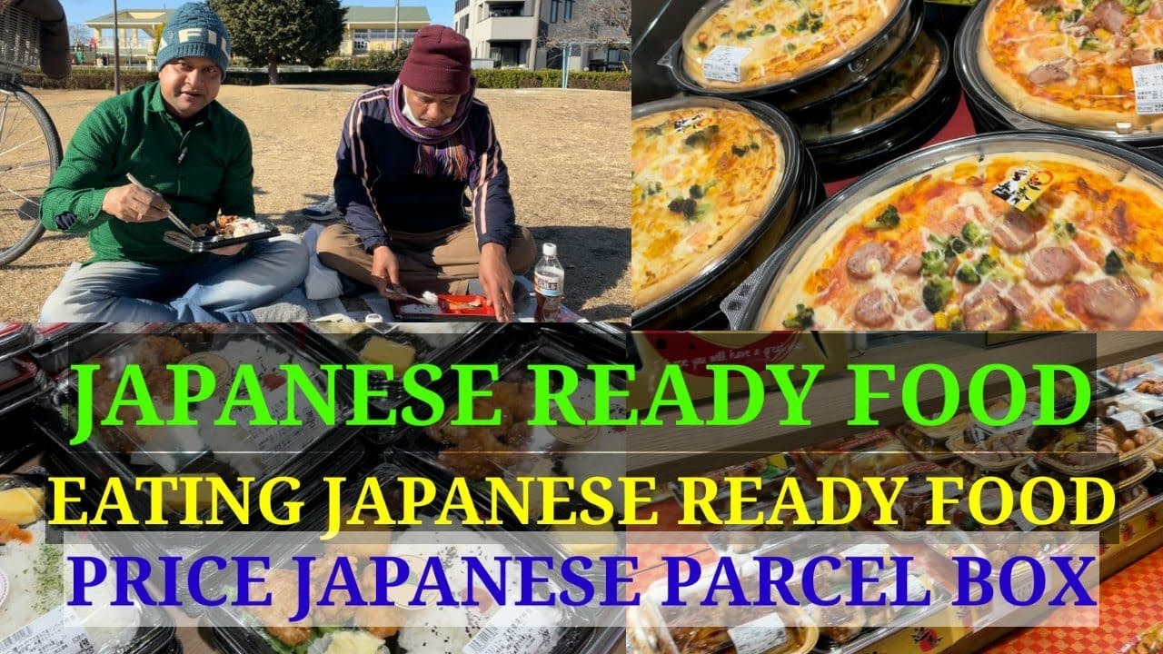 Japanese ready food price || eating Japanese ready food || litan vlogs ...