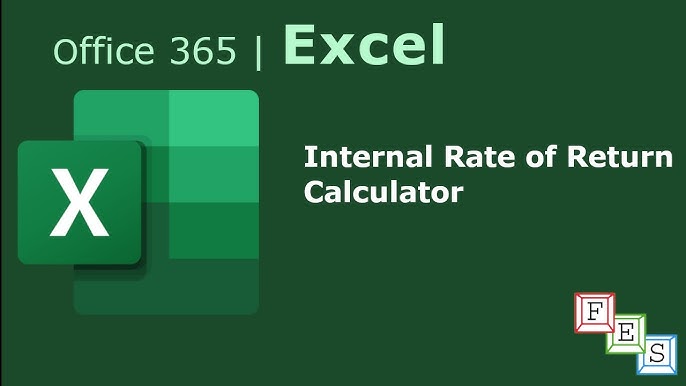 Internal Rate Of Return Excel Template
