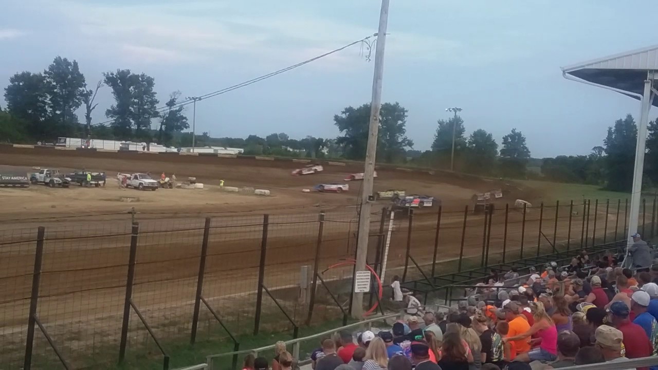 World of Outlaws Late Model Heat 1 Fayette County Speedway - YouTube