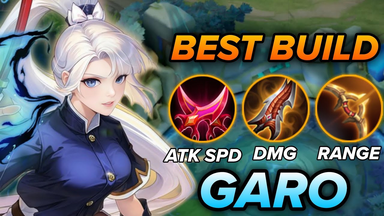 TRY THIS GARO BUILD SO YOU CAN DOMINATE RANKED GAMES! | BEST BUILD AND ...