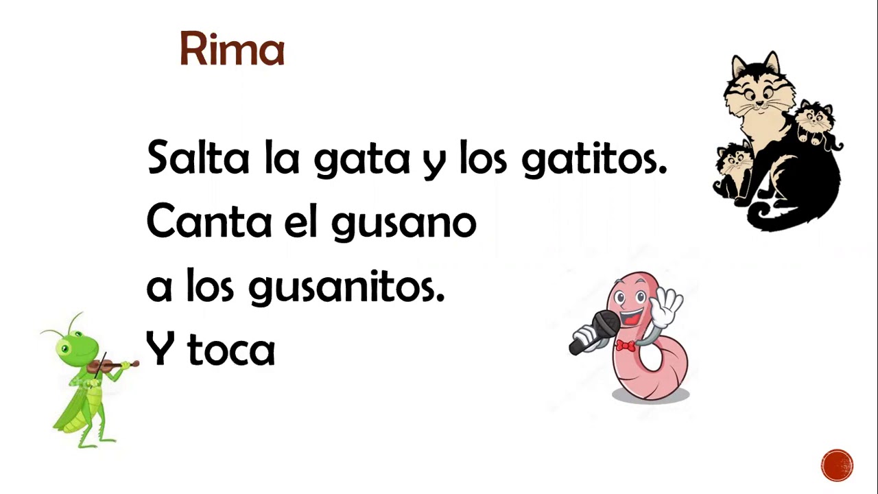 Rima con ga, go, y gu - YouTube