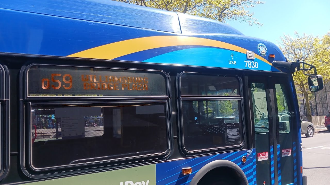 MTA NYCT Bus: Williamsburg Bridge Plz bound 2019 New Flyer XD40 ...