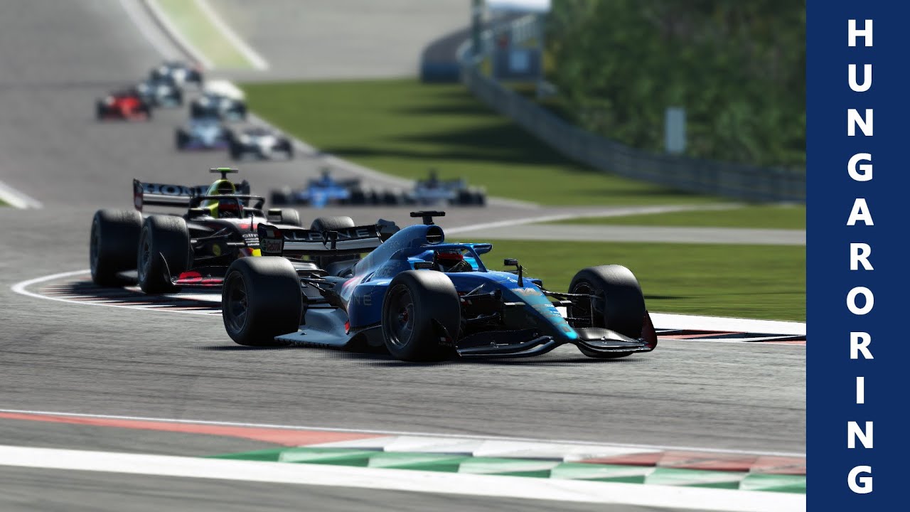 rFactor 2 - Hungaroring - Formula Pro/Alpine - YouTube