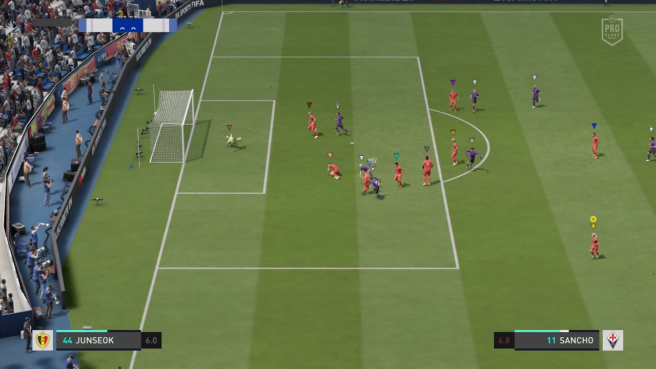 FIFA20(PC) PRO CLUB 2020.01.19 BEL 2 - 1 MVZ - YouTube