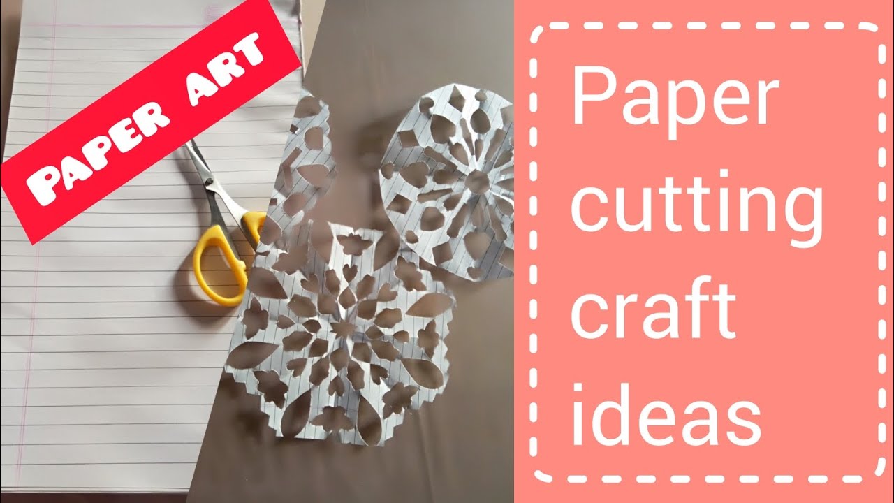 Very easy paper craft idea # paper cutting craft idea# ...
