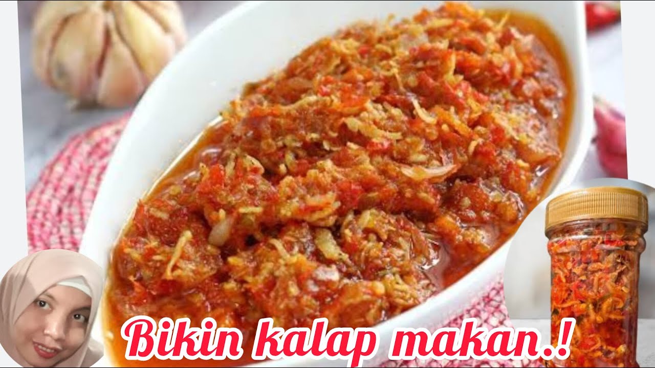 BIKIN KALAP MAKAN||RESEP SAMBAL TERI PEDAS NAMPOL,BISA JADI IDE USAHA ...