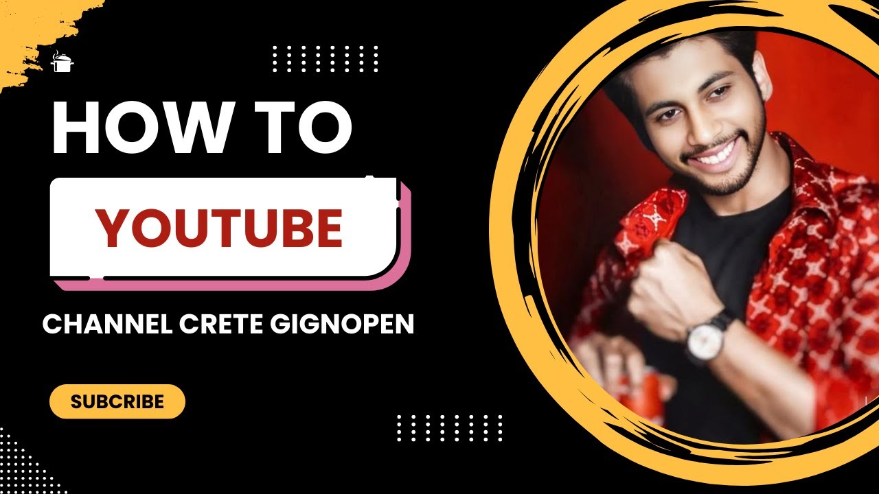 How to professional YouTube channel create gig open 2023//ইউটিউব ...