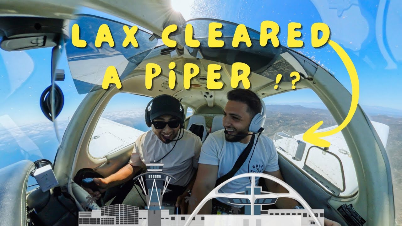 How We Landed a Piper Archer LAX | Full Approach + ATC Audio - YouTube