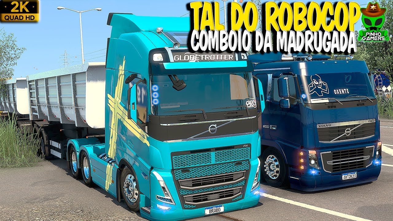 COMBOIO DOS RODOTREM - VOLVO FH SÓ QUALIFICADOS - ETS 2 - YouTube