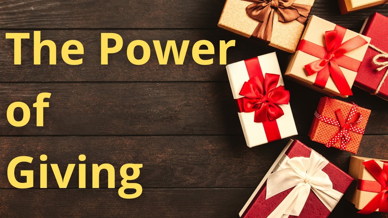 5 Alternative Ways To Give Back This Holiday | The Power Of Giving ...