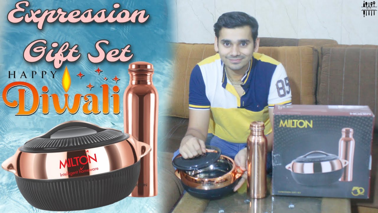 Milton Expression Gift Set Best Diwali Gift - YouTube