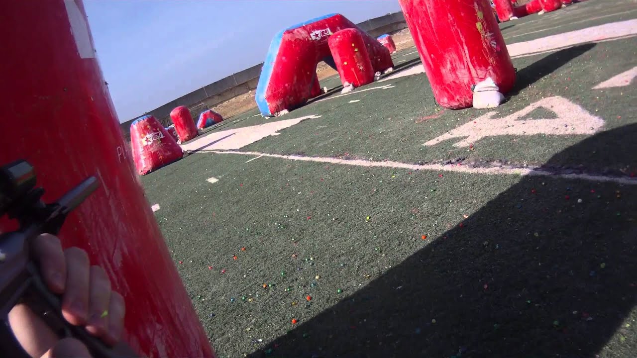 SC Village paintball speedball 12/9/12 - YouTube
