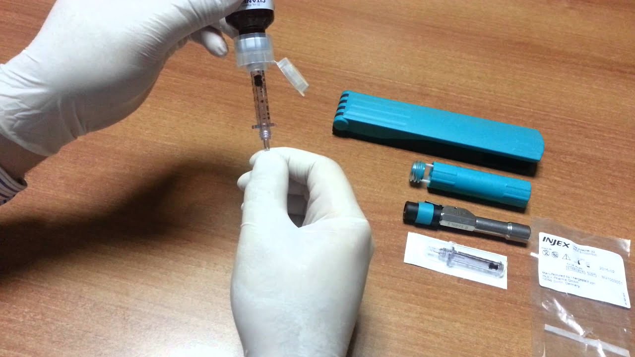 INJEX - Local Anestezi Flakon Uygulaması - YouTube