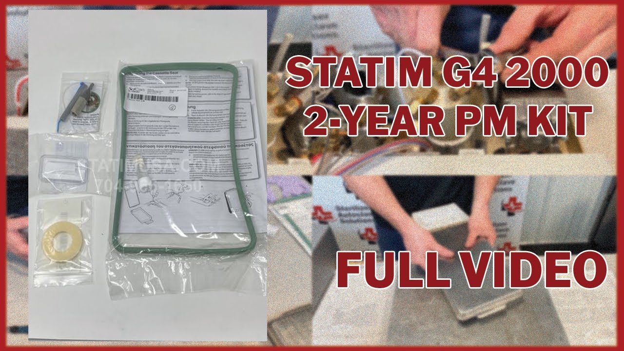 Statim G4 2000 2-Year PM Kit FULL Video - YouTube