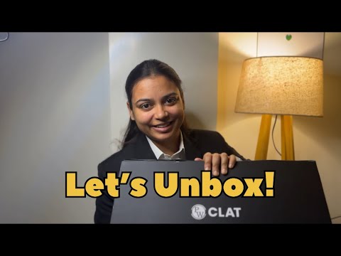 Vlog23| Unboxing the Physics wallah CLAT Kit | legal Saloni - YouTube