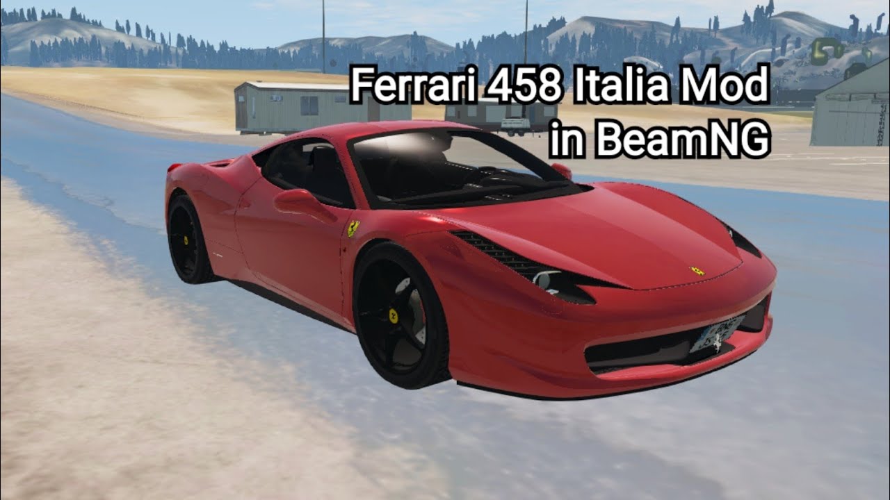 Ferrari 458 Intalia Mod in BeamNG #015 - YouTube