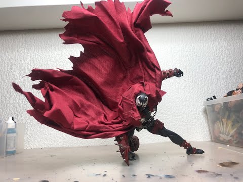 Spawn Custom Wired Cape Review - McFarlane Toys Mortal Kombat 11 Figure ...