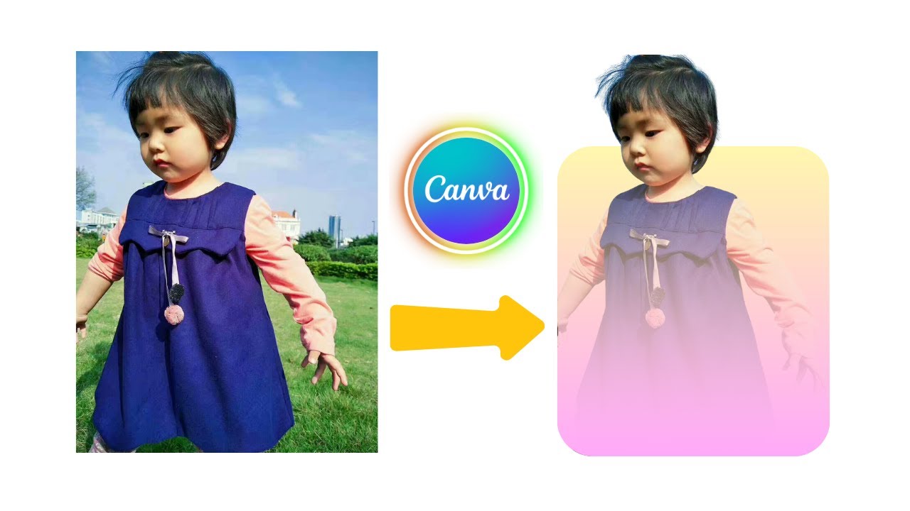 Mastering the Art of Blending a Photo into a Gradient Rounded Square ...