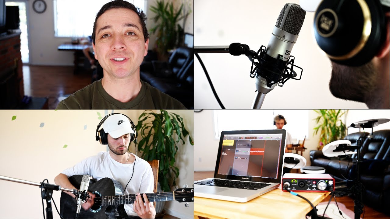 How to RECORD a FULL SONG on a SUPER LOW BUDGET. - YouTube
