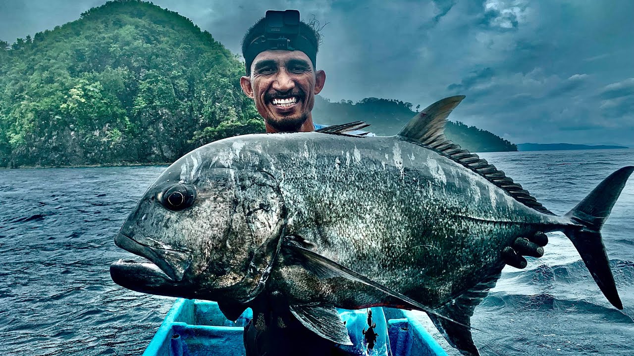 POPPING GT DAN KAKAP MERAH ( SINGARO ). POPPING MALUKU UTARA - YouTube