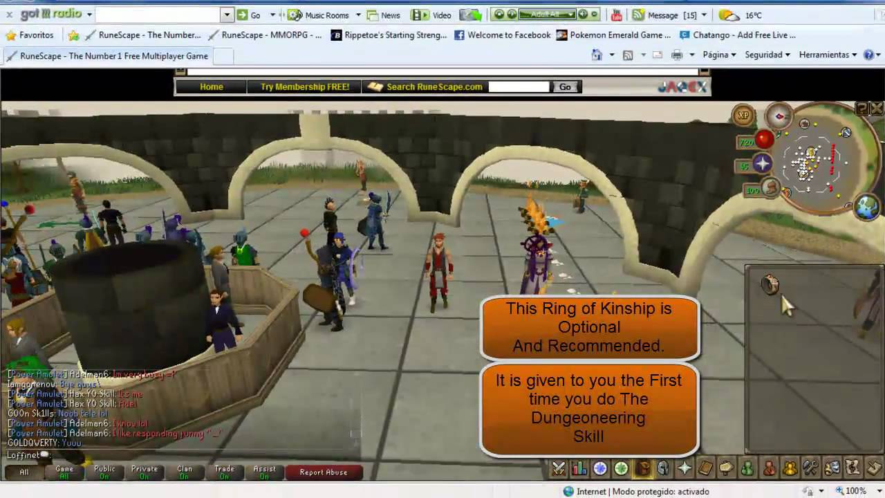 Runescape where to cut Maples Trees in f2p - YouTube