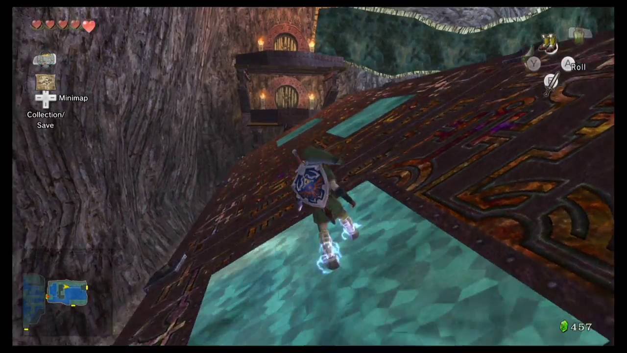 TLoZ Twilight Princess HD Chapter 7:Rotating Platform and Second Goron ...